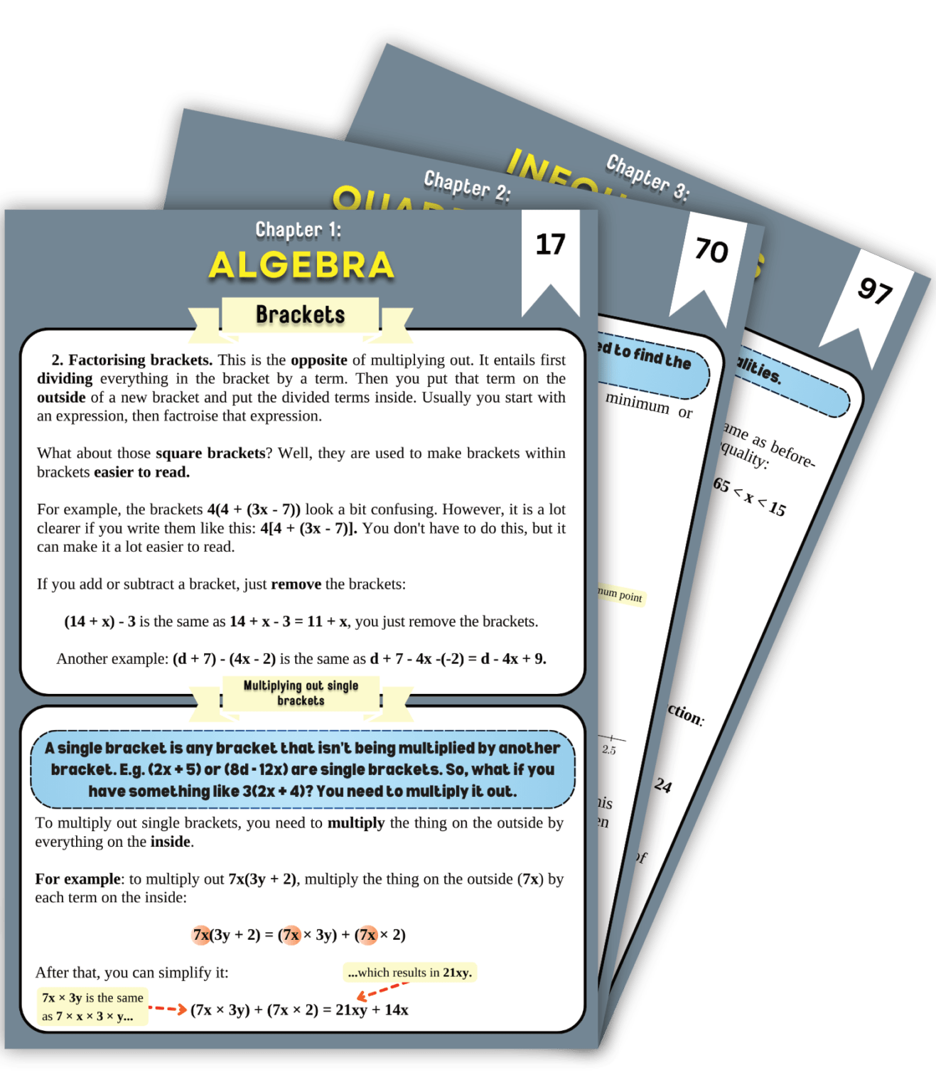 A Beginner’s Guide to Algebra, Quadratics and Inequalities - Intercept ...